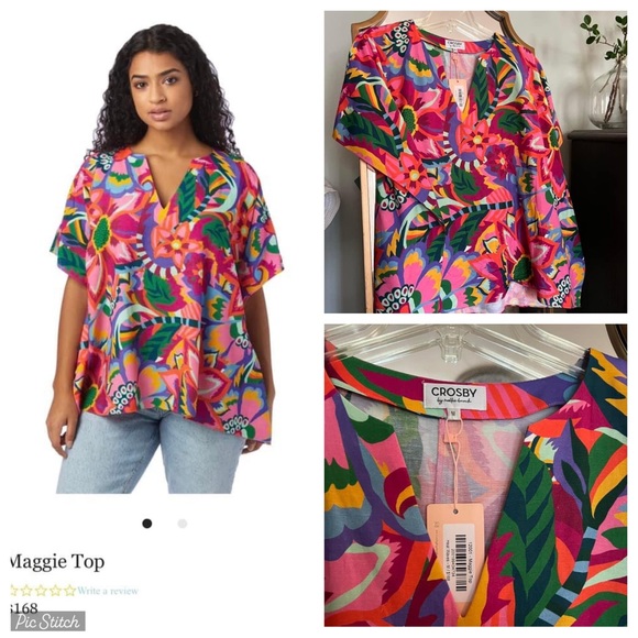 CROSBY by Mollie Burch | Tops | Crosby By Mollie Birch Maggie Top | Poshmark
